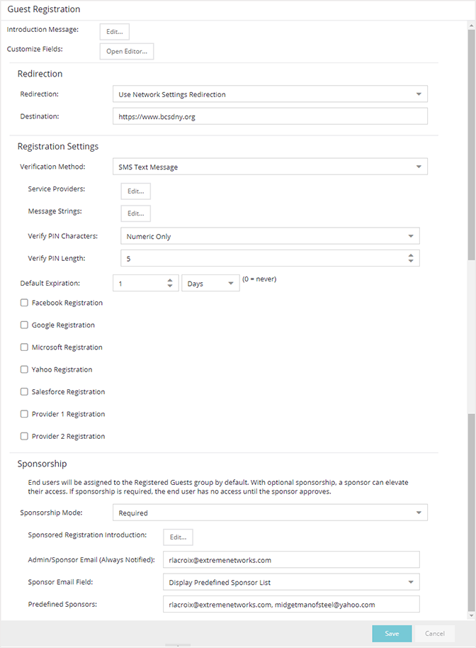 How to Configure Pre-Registration
